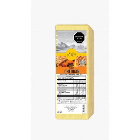 QUESO SABOR S CHEDDAR BLQ TJ 2.5 KG